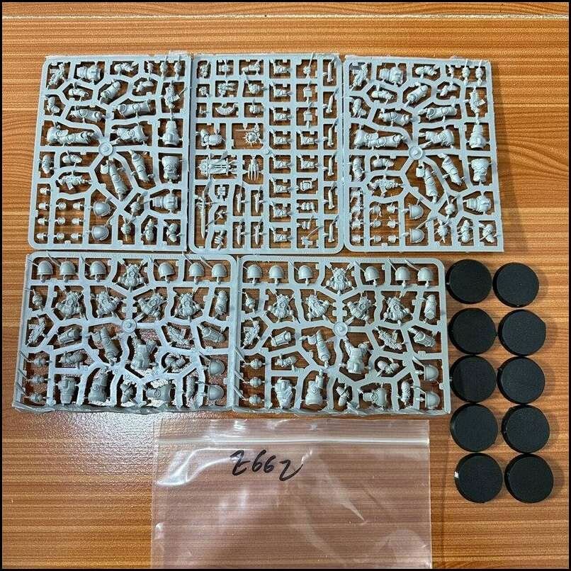 10pcs THE HORUS HERESY MKIII TACTICAL SQUAD Вархаммер 40к смола / Warhammer 40000 миниатюры