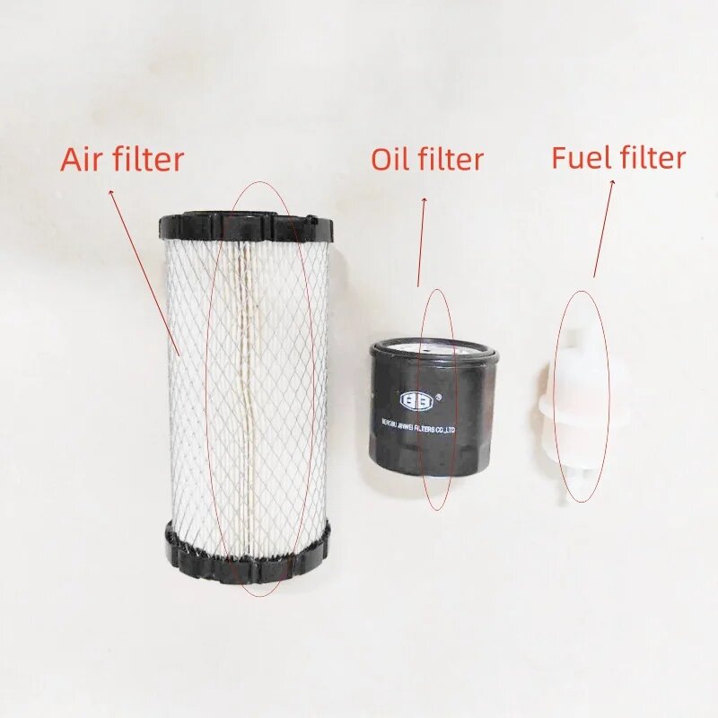 Воздушный фильтр 2V80, масляный фильтр, топливный фильтр для дизельного двигателя KM2V80 KD2V80 YP2V80 HY2V80 YW2V80 CD2V80 HP2V80, запчасти для генератора двигателя