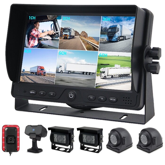 Комплект видеонаблюдения с DVR, ADAS, DMS, BSD Proline KIT-9068ADM