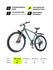 26" Велосипед Fizard Flow, 15" алюминий, 1x10, дисковые тормоза, зеленый
