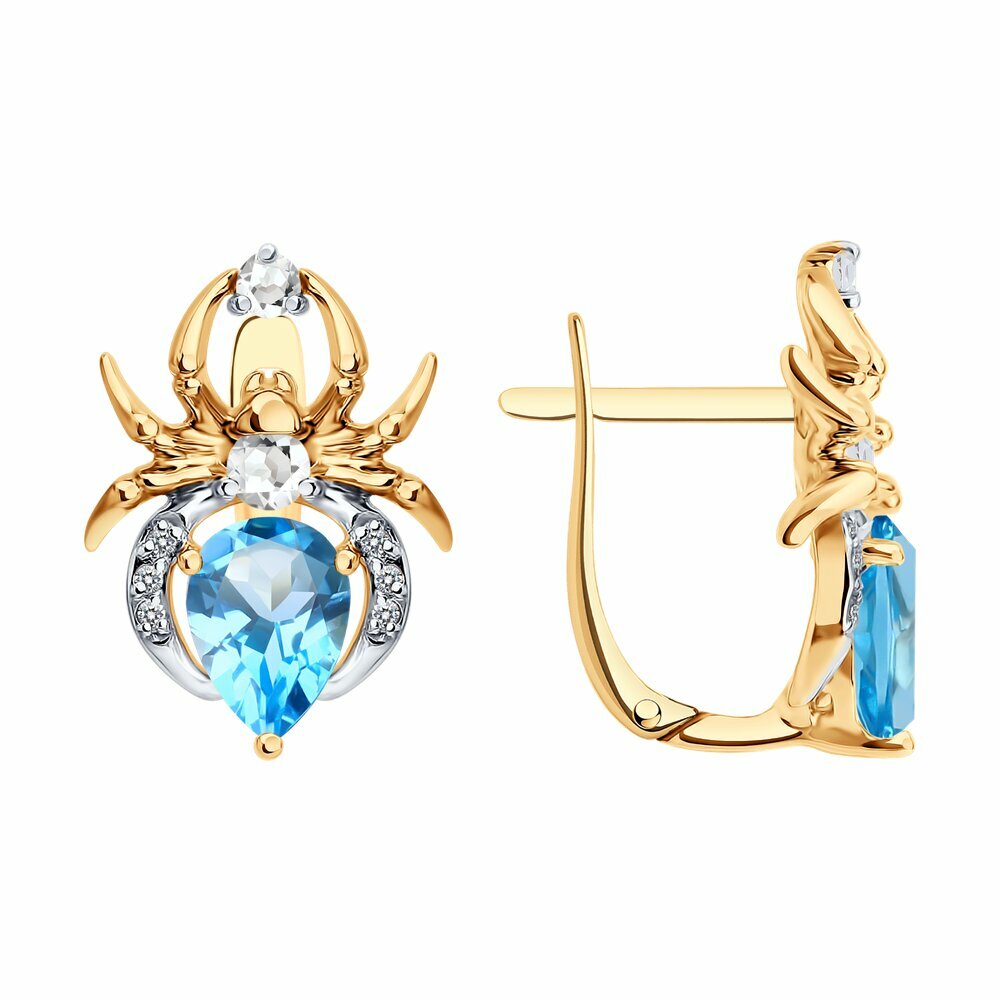 Серьги, 585 проба
