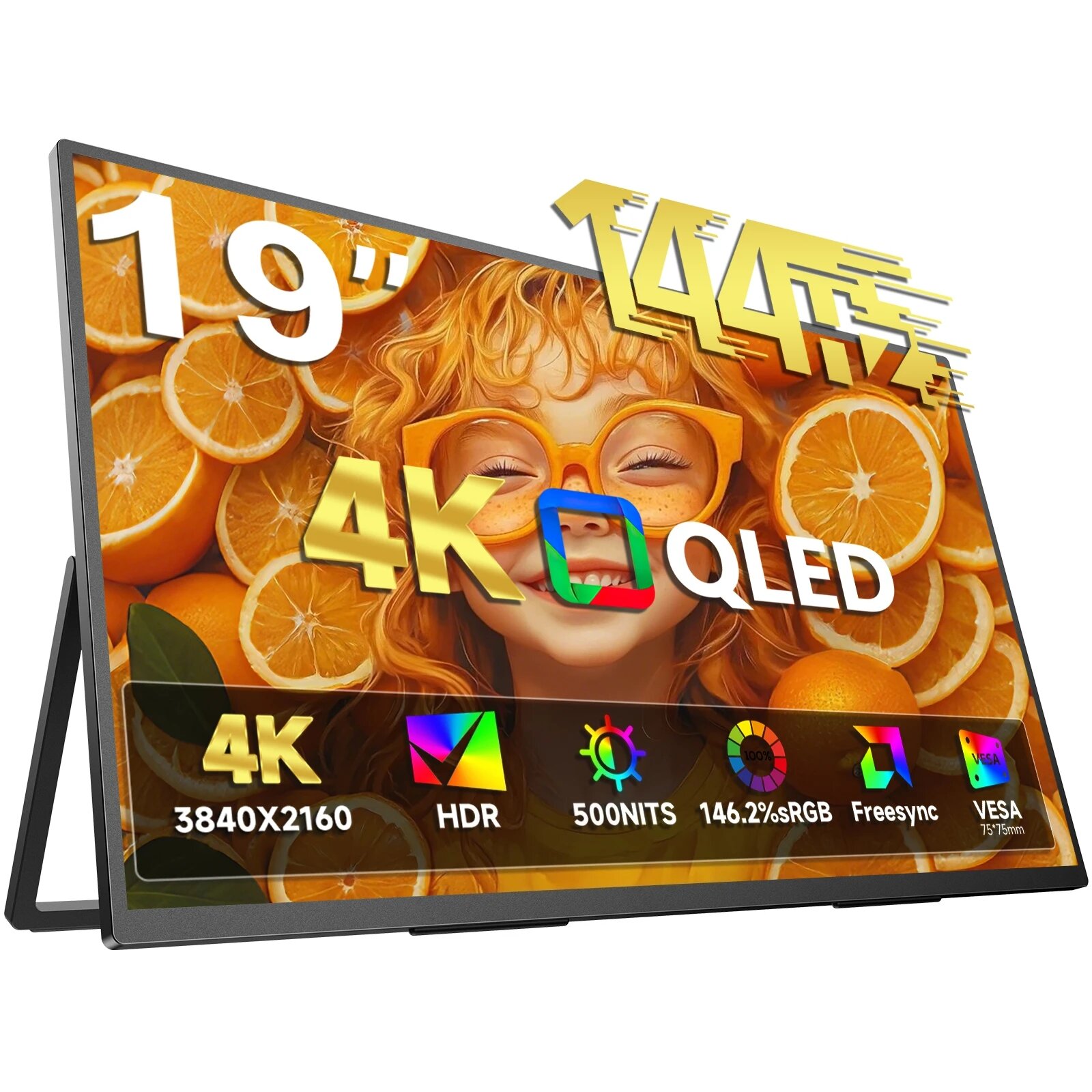 19" Портативный монитор UPERFECT Apex 19 4K 3840x2160, 144 Гц, IPS