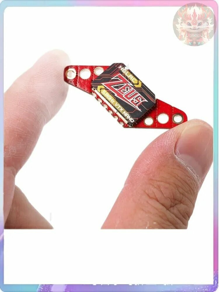 Эксклюзивный передатчик HGLRC ZEUS Nano VTX 5.8G с микрофоном, 40 каналов