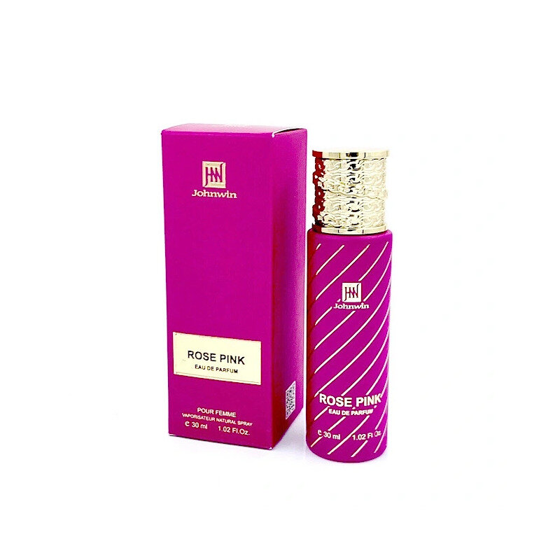 Парфюмерная вода для женщин Johnwin Rose Pink 30 мл / Духи Джонвин Роуз Пинк / Розовая роза