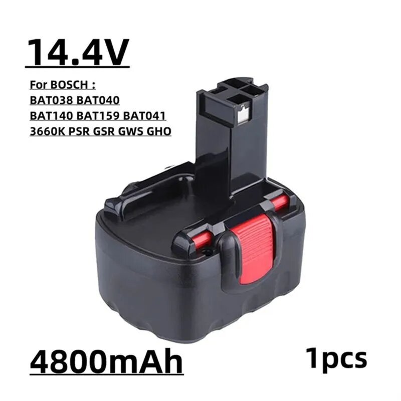 Аккумулятор BOSCH 14,4 В, 4800 мАч, 1 NiMH-аккумулятор