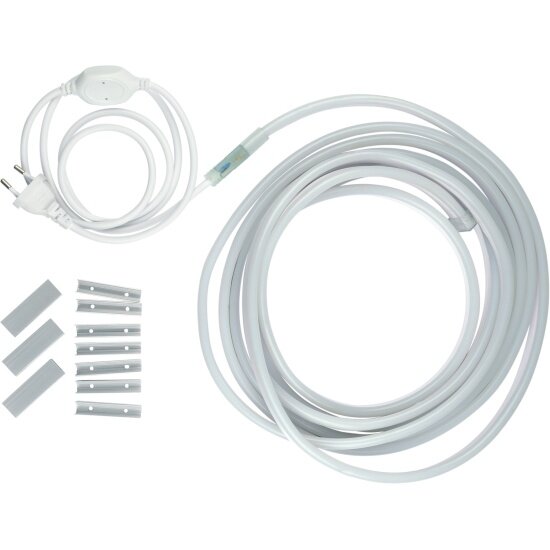 Комплект светодиодной ленты Uniel ULS-N21 10M/6500K/1.5M IP67 RRP80C00 10 м. IP67. Дневной белый свет (6500K). Cетевой шнур 1,5 м. TM