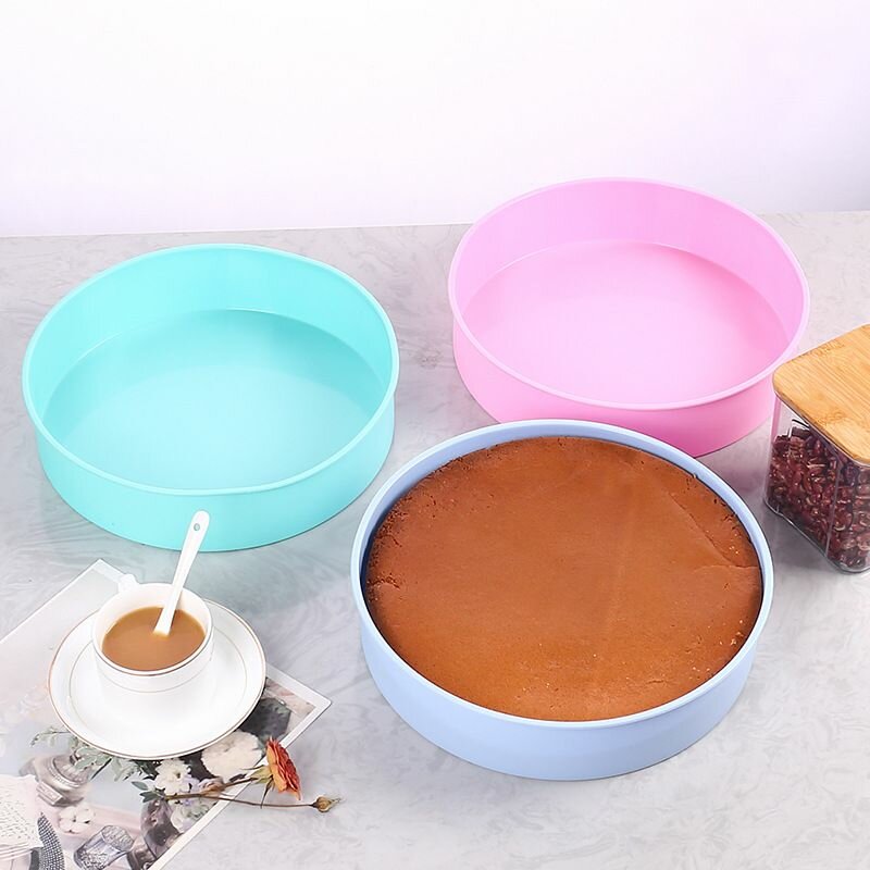 Форма для выпечки, Круглая, 1 яч, 15 см x 15 см, 3 шт