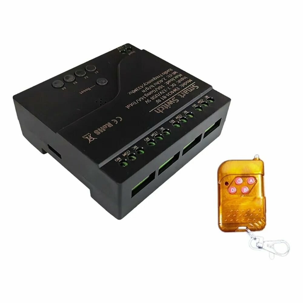 4CH Wifi Модуль Интеллектуального Реле-Переключателя С Приложением RF Control
