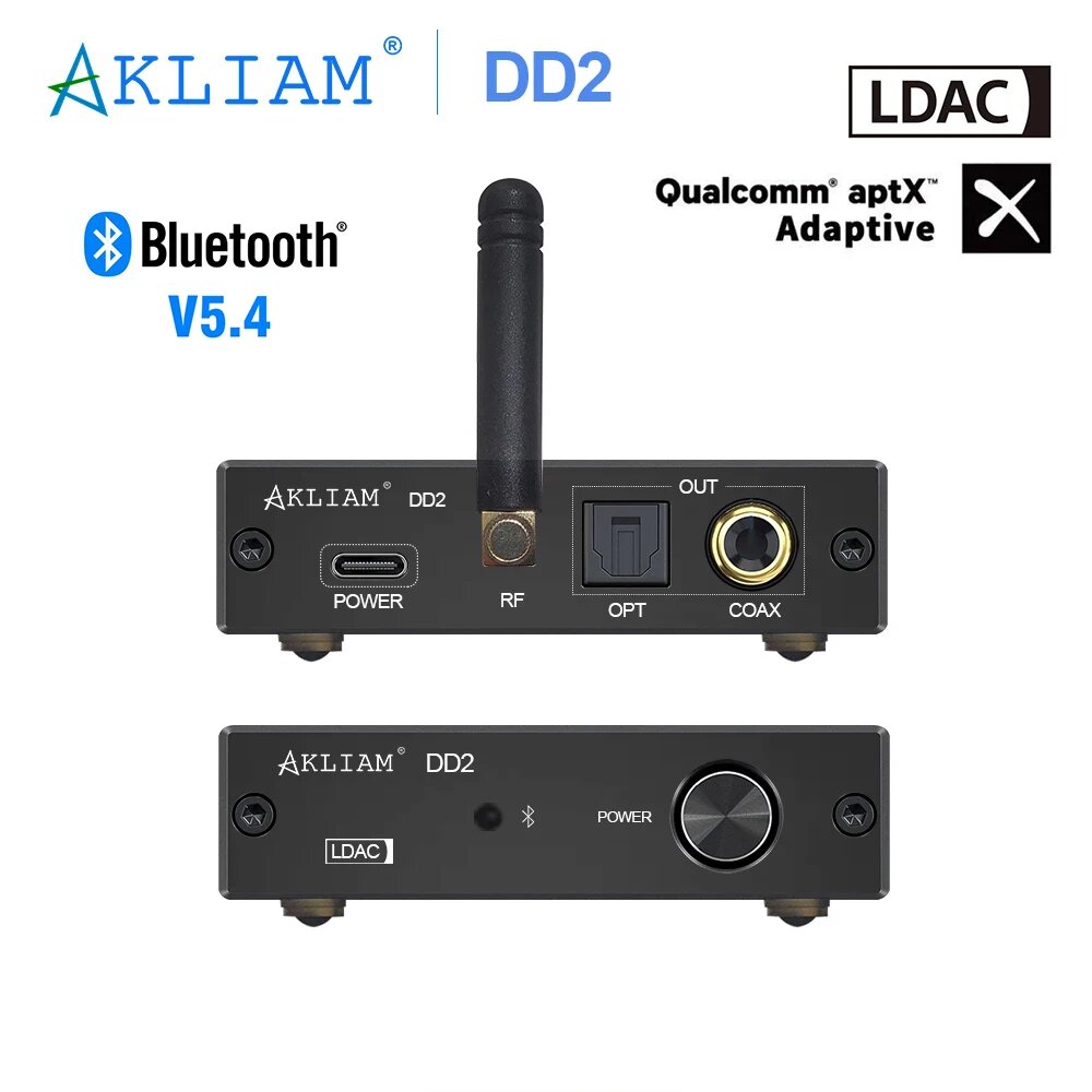 AkLIAM DD2 Bluetooth к SPDIF конвертер