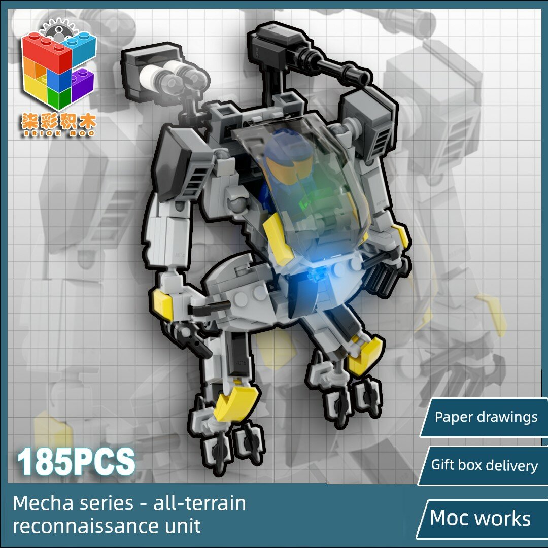 Комплект для сборки дрона All Terrain Recon для Titanfall 2, обучающая пластиковая игрушка
