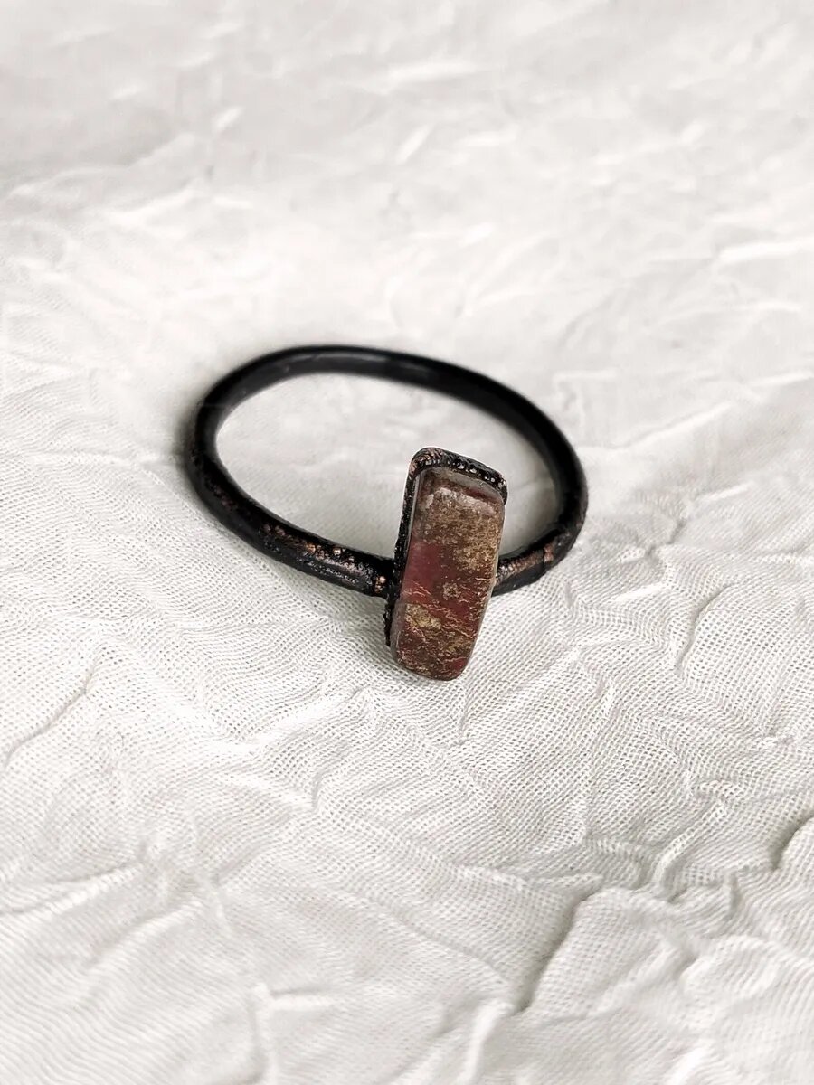 Кольцо, яшма