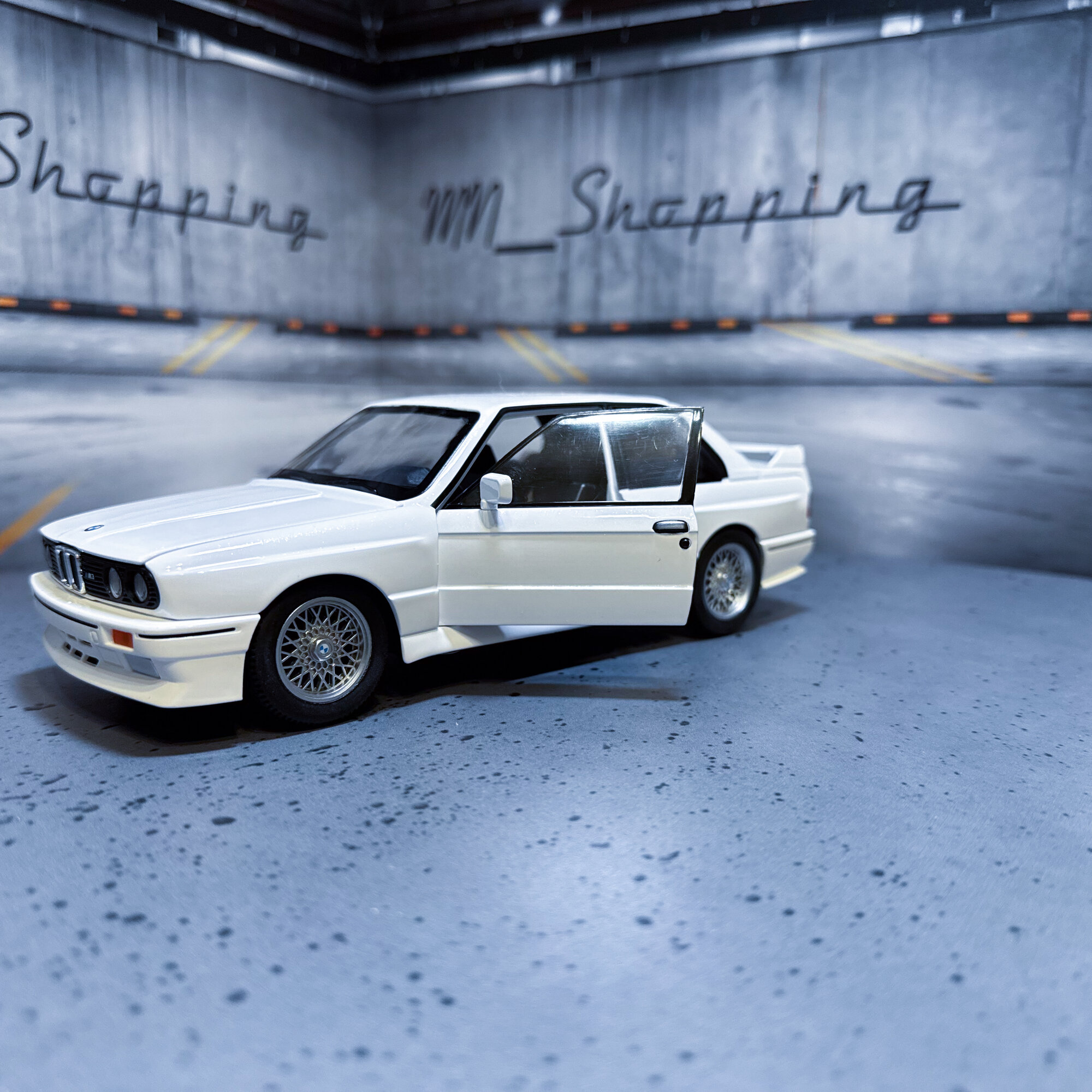 БМВ Е30 модель Металлическая BMW E30 M БМВ E30