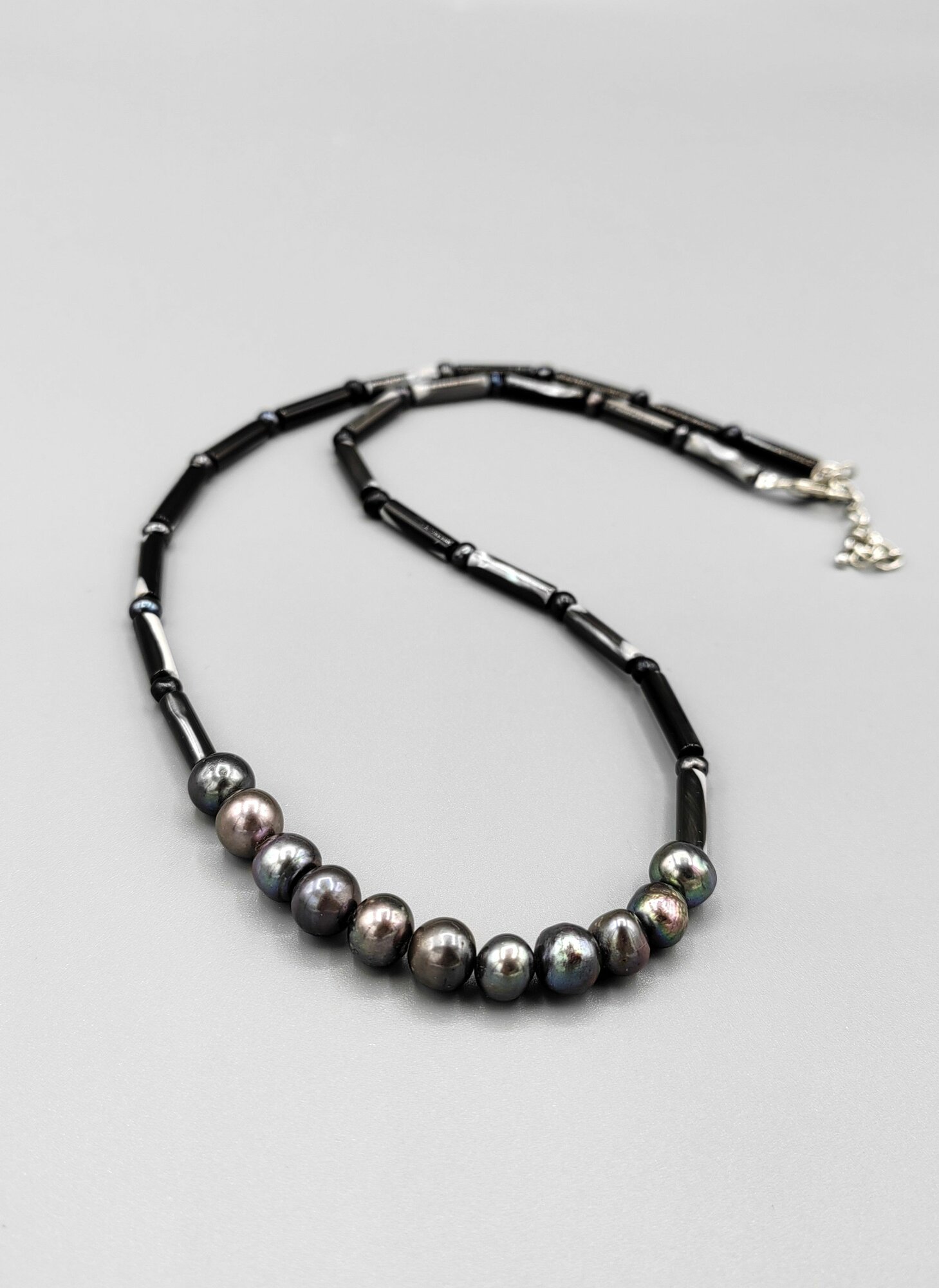 Колье, жемчуг культивированный, перламутр