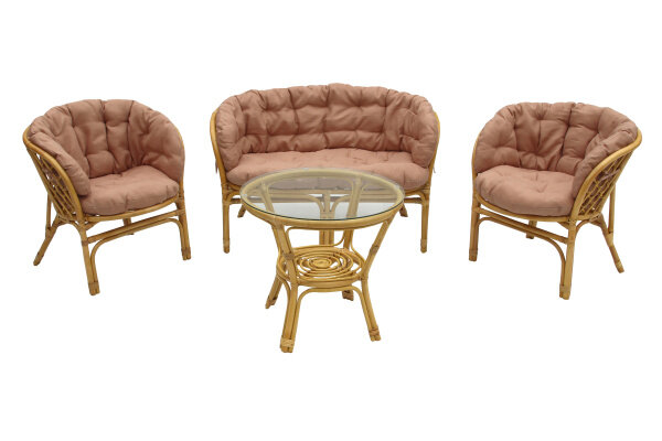 Набор мебели Багамы Премиум арт. СV-B04 медовый, бежевый "Garden story"