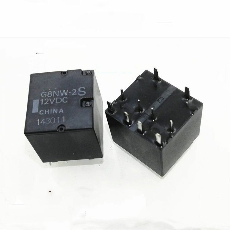 Реле поворотников G8NW-2S-12VDC 10-pin (12V) — запасная часть для автомобиля, замена в цепи указателей поворота