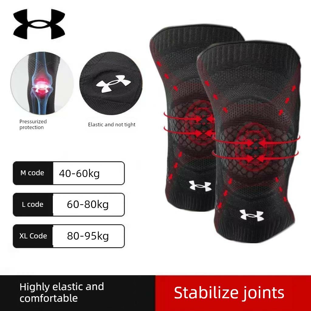 Наколенники Under Armour для баскетбола и футбола, защитные накладки на колени для мужчин и женщин, для бега, походов,