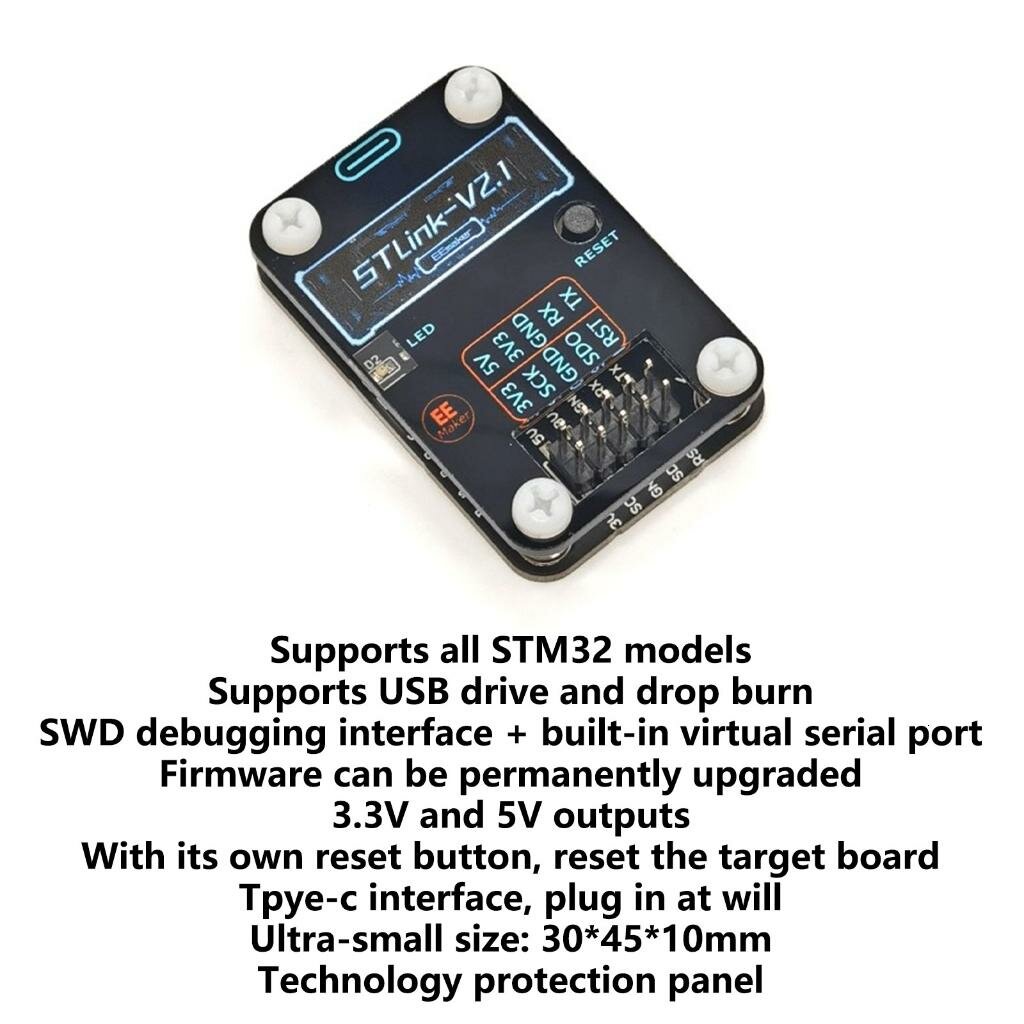 Эмулятор ST-Link V2.1 — фото 1