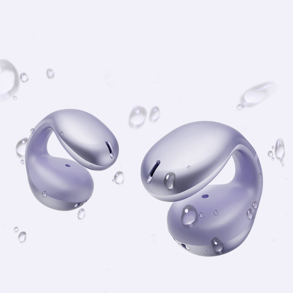 Беспроводные наушники Rock Sound EarCuffs PRO OWS Bluetooth Earphone пурпурные