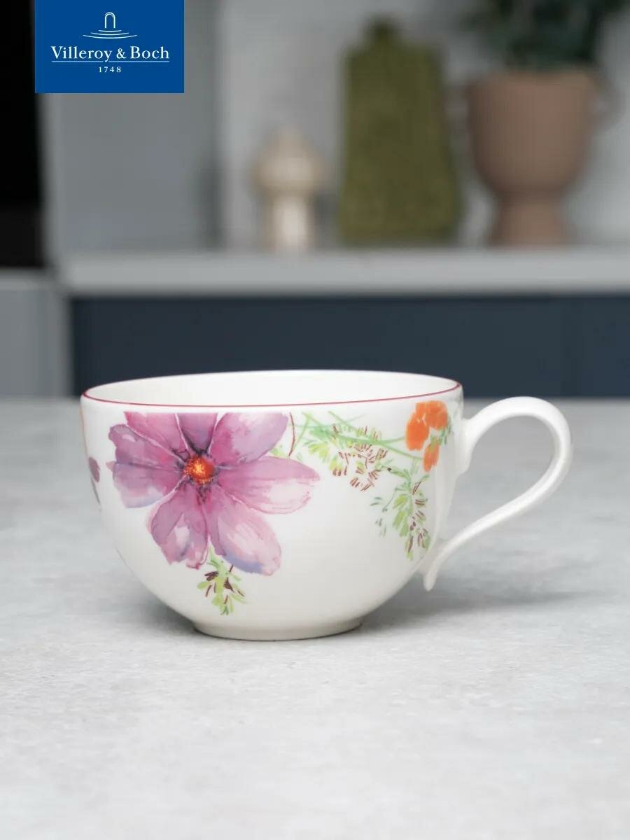 Чашка для завтрака 390 мл, Mariefleur Basic, Villeroy & Boch, Премиум-Фарфор
