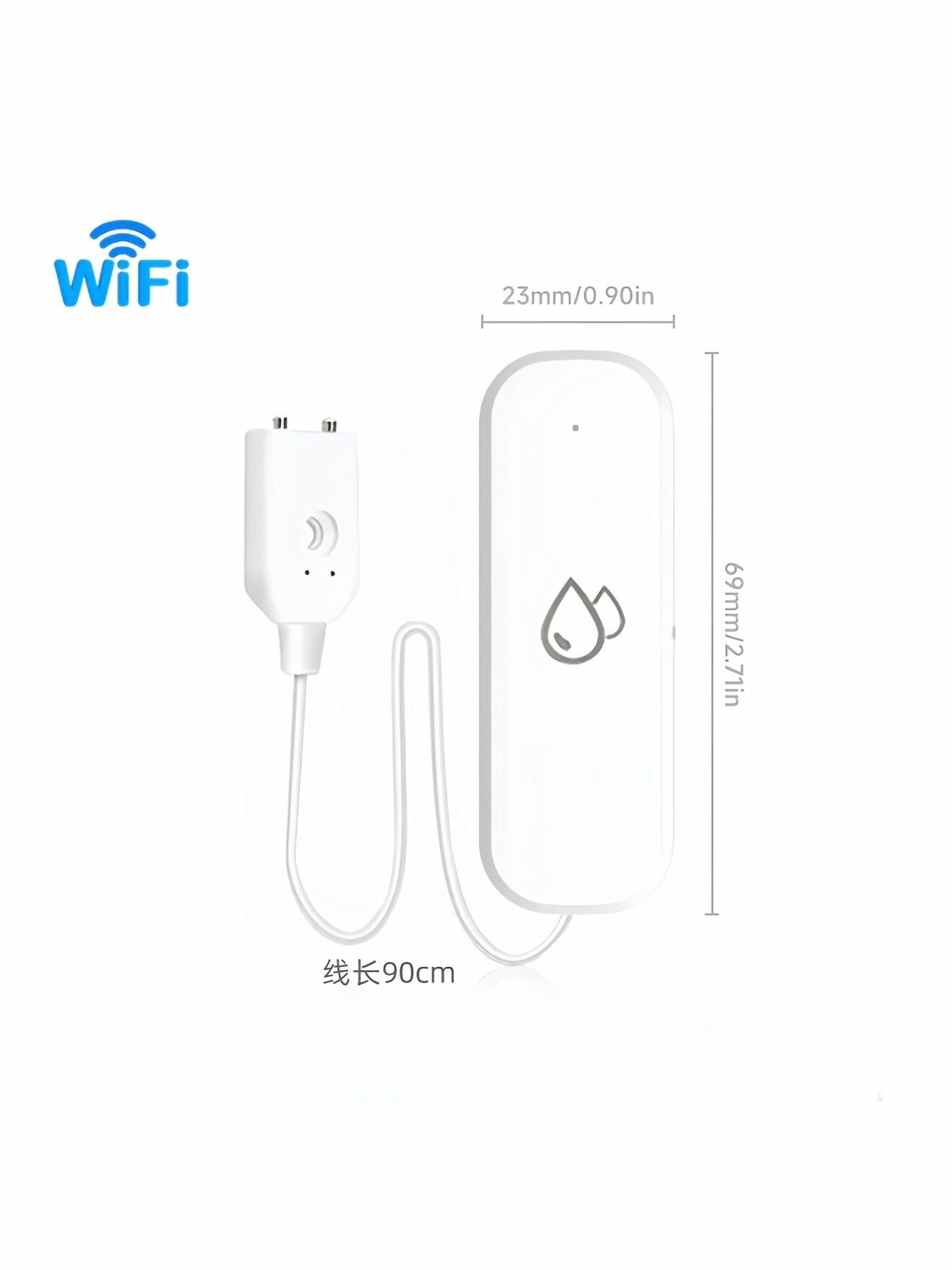 Tuya ZigBee датчик затопления датчик протечки воды сигнализация умный дом APP пульт дистанционного управления