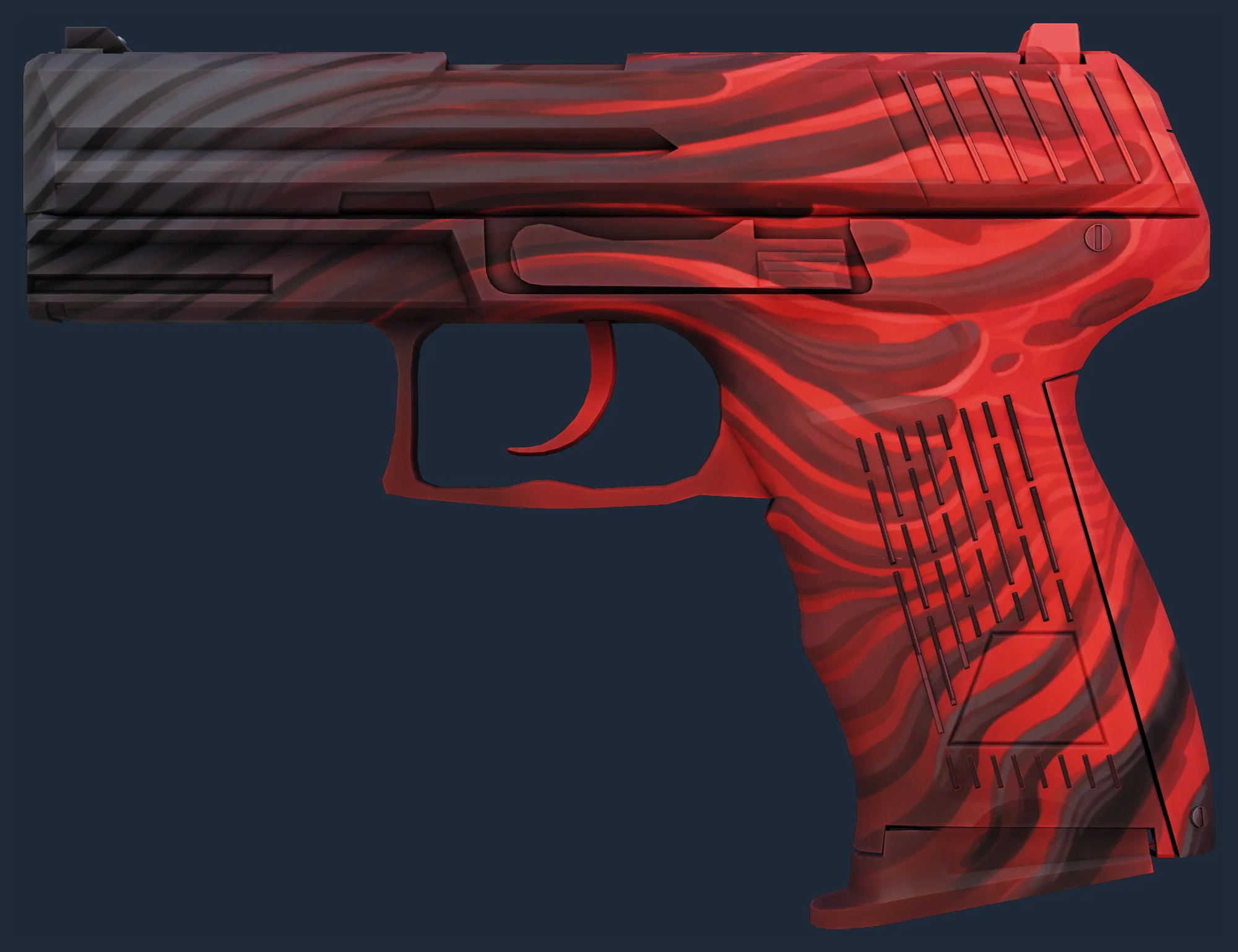 P2000 | Обсидиан (Закалённое в боях) Скины CS2 с быстрой автовыдачей steam trade