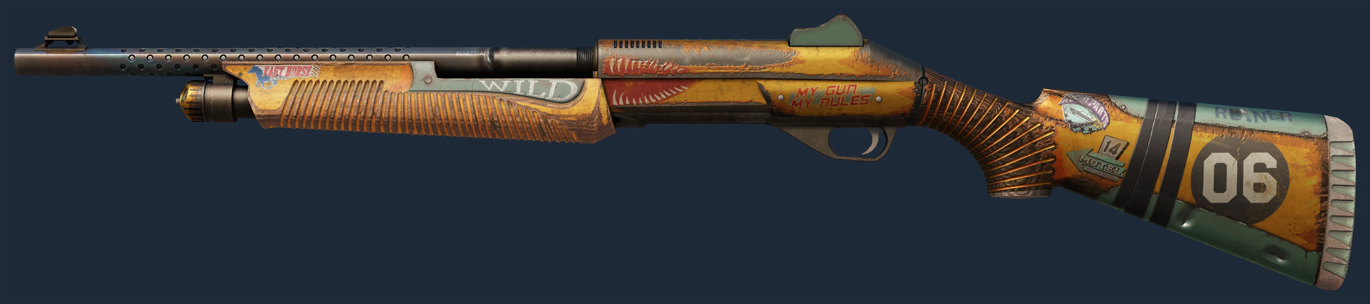 StatTrak™ Nova | Дикая шестёрка (Прямо с завода) Скины CS2 с быстрой автовыдачей steam trade