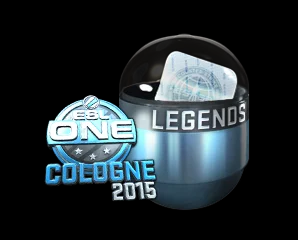 Легенды ESL One Cologne 2015 (металлическая) Скины CS2 с быстрой автовыдачей steam trade