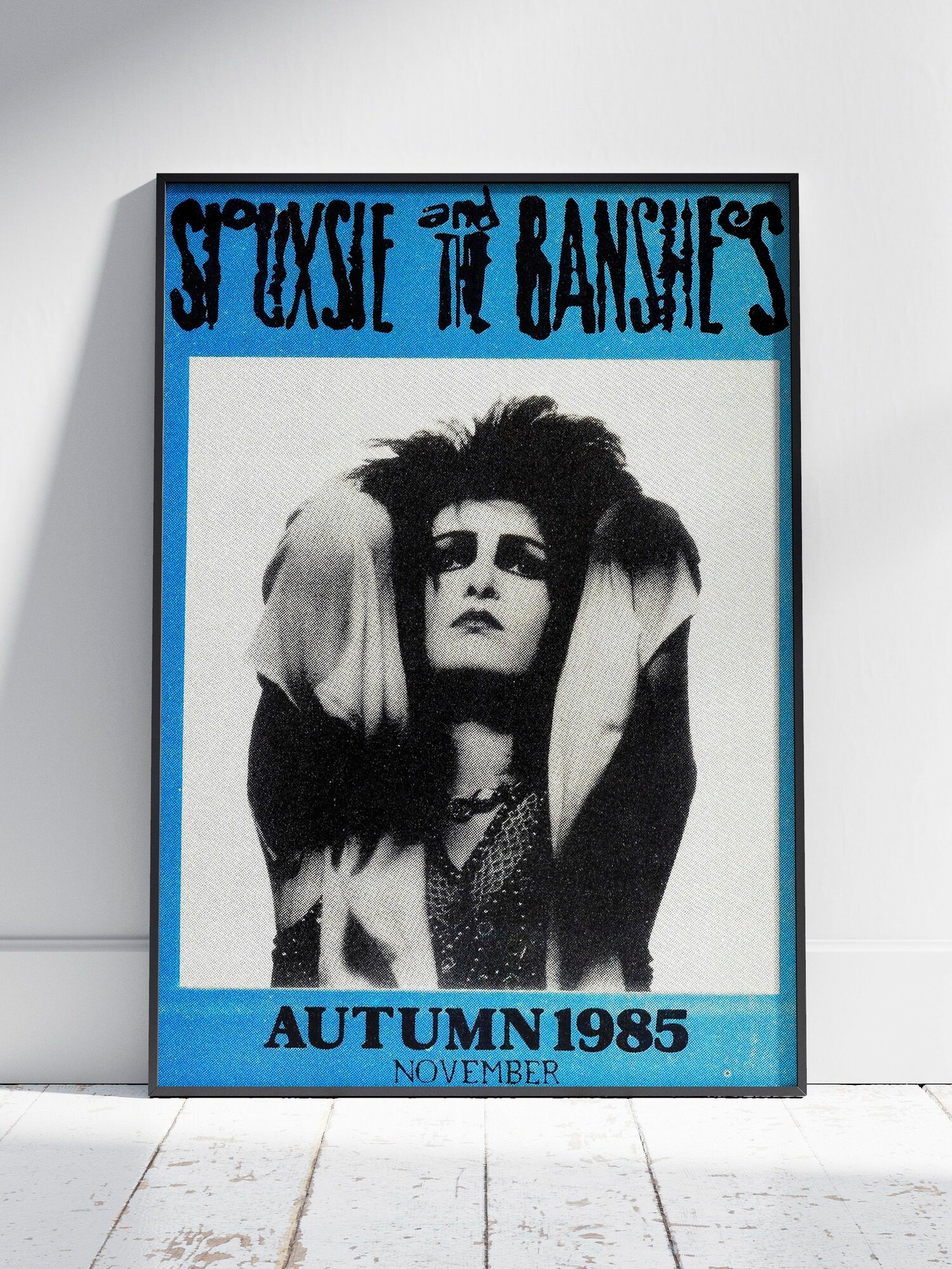 Плакат на стену для интерьера Сьюзи и Баньши (Siouxsie and the Banshees 11) - Постер по музыке и артисту формата A4 (21x30 см)