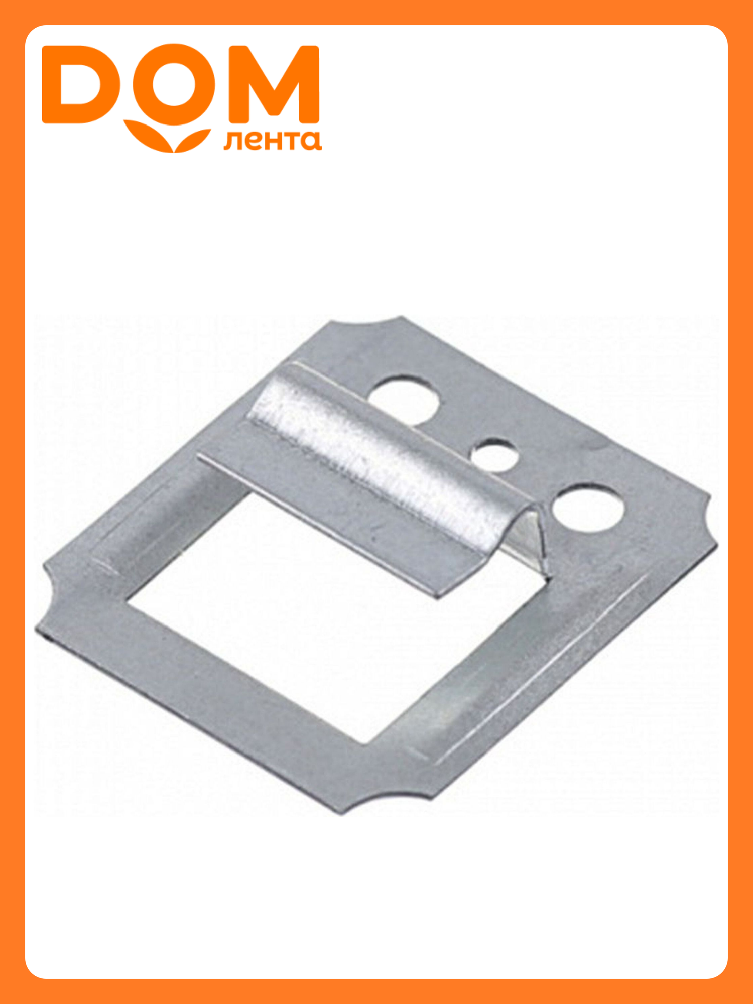 Кляймер Tech-KREP, для вагонки и блок-хауса, оцинкованная сталь, 240x70x5 мм, 45 штук