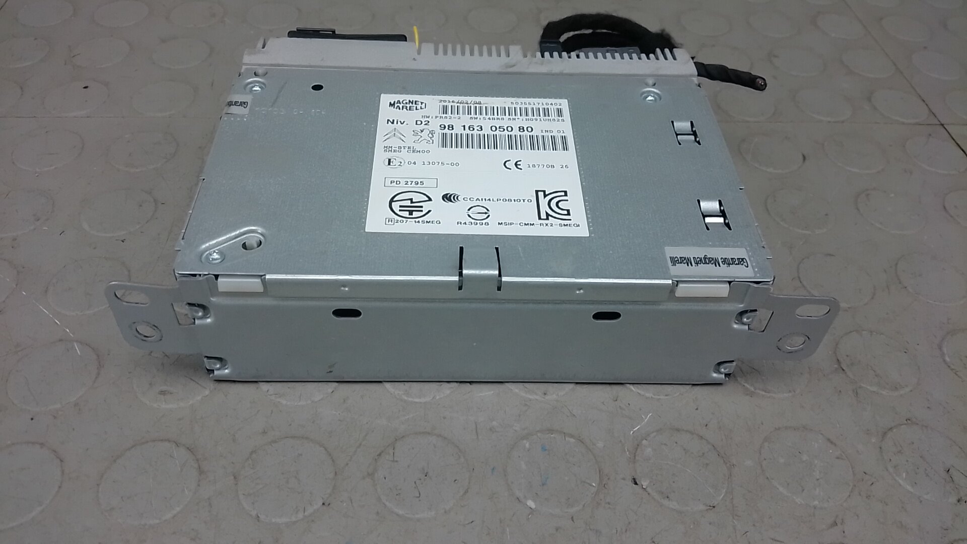 Магнитола CITROEN C4 GRAND PICASSO 2, Номер 9816305080