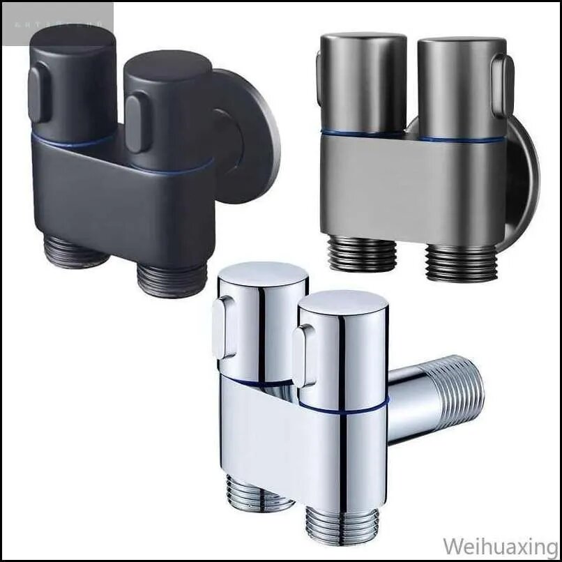 Душевой комплект GROHE BauFl для душа и биде серый с рычажным управлением