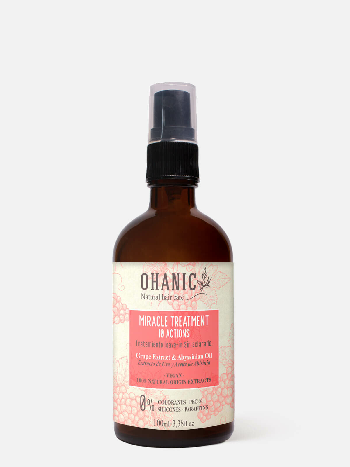 Спрей несмываемый для волос 10 в 1 Ohanic Natural Hair Care Restore Miracle Treatment 10 Actions, 100 мл