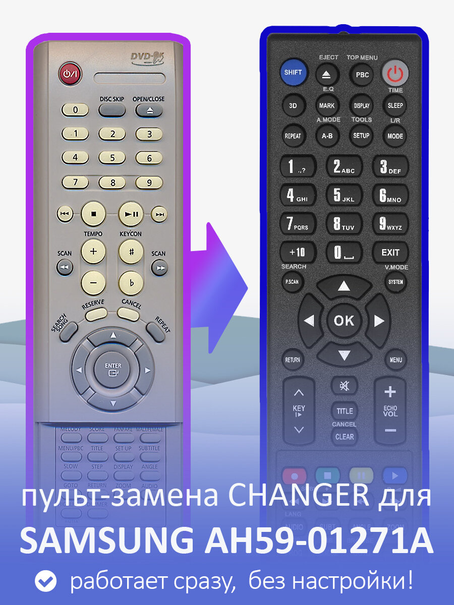 Пульт-замена для SAMSUNG AH59-01271A
