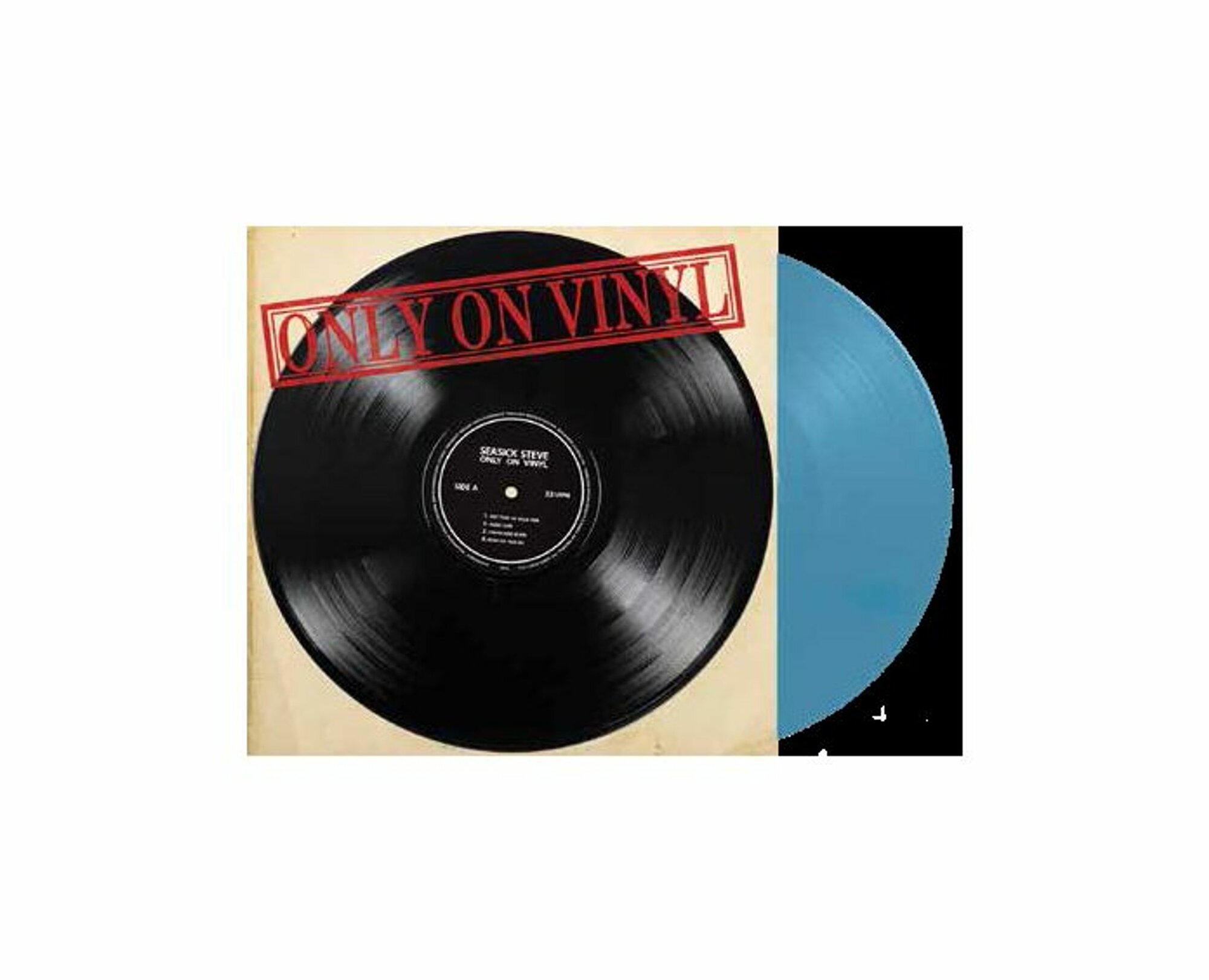 Виниловая пластинка Seasick Steve - Only On Vinyl (Limited Edition) (Blue Vinyl) (LP) (1 LP)