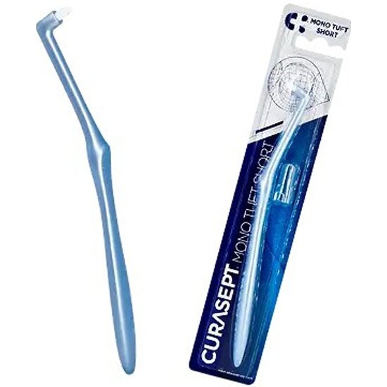Монопучковая зубная щетка Curasept Specialist MONO TUFT SHORT (6мм), мягкая