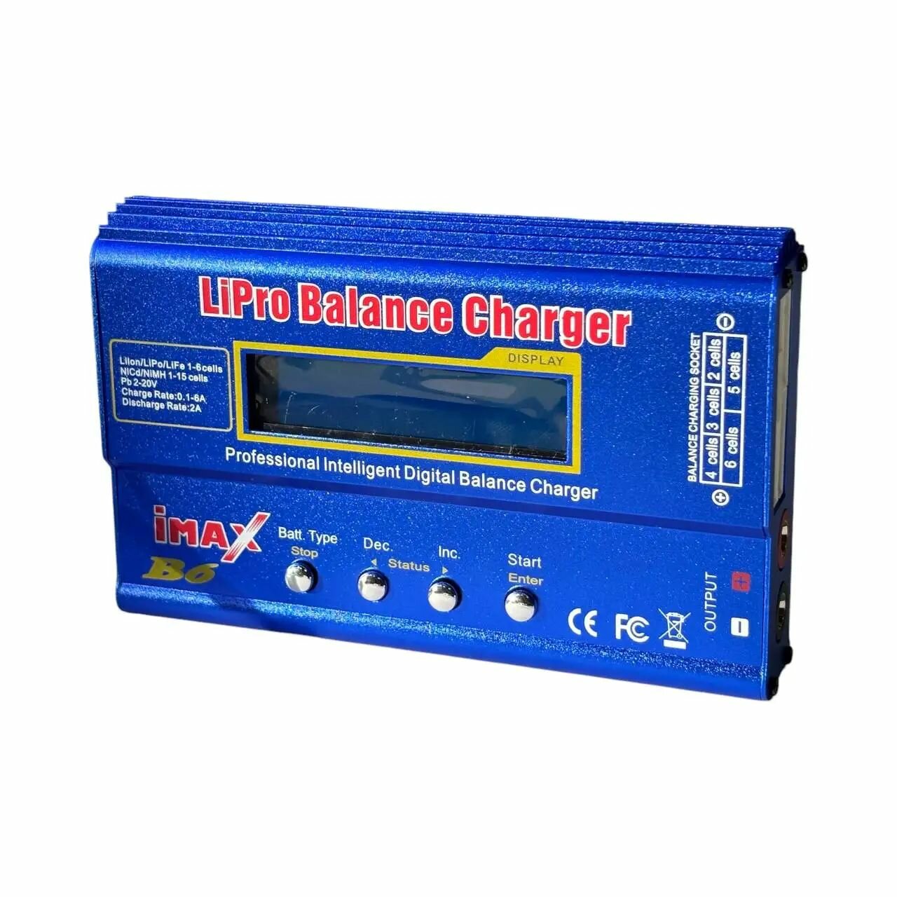 Зарядное устройство lipro balance charger imax B6, 1 шт