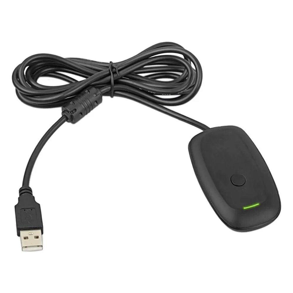 Milochic Геймпад для Xbox 360, беспроводной, черный, 1 шт. Запчасть для игровой приставки, пластик — фото 1