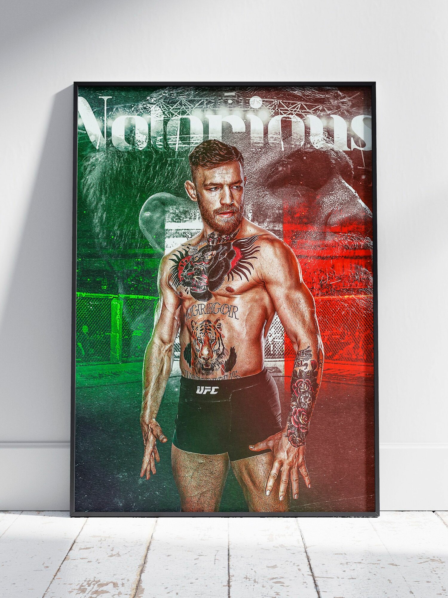 Плакат на стену для интерьера Легенды ЮФС и ММА (Конор Макгрегор - Conor McGregor 18) - Постер по спорту и физической активности формата A4 (21x30 см)