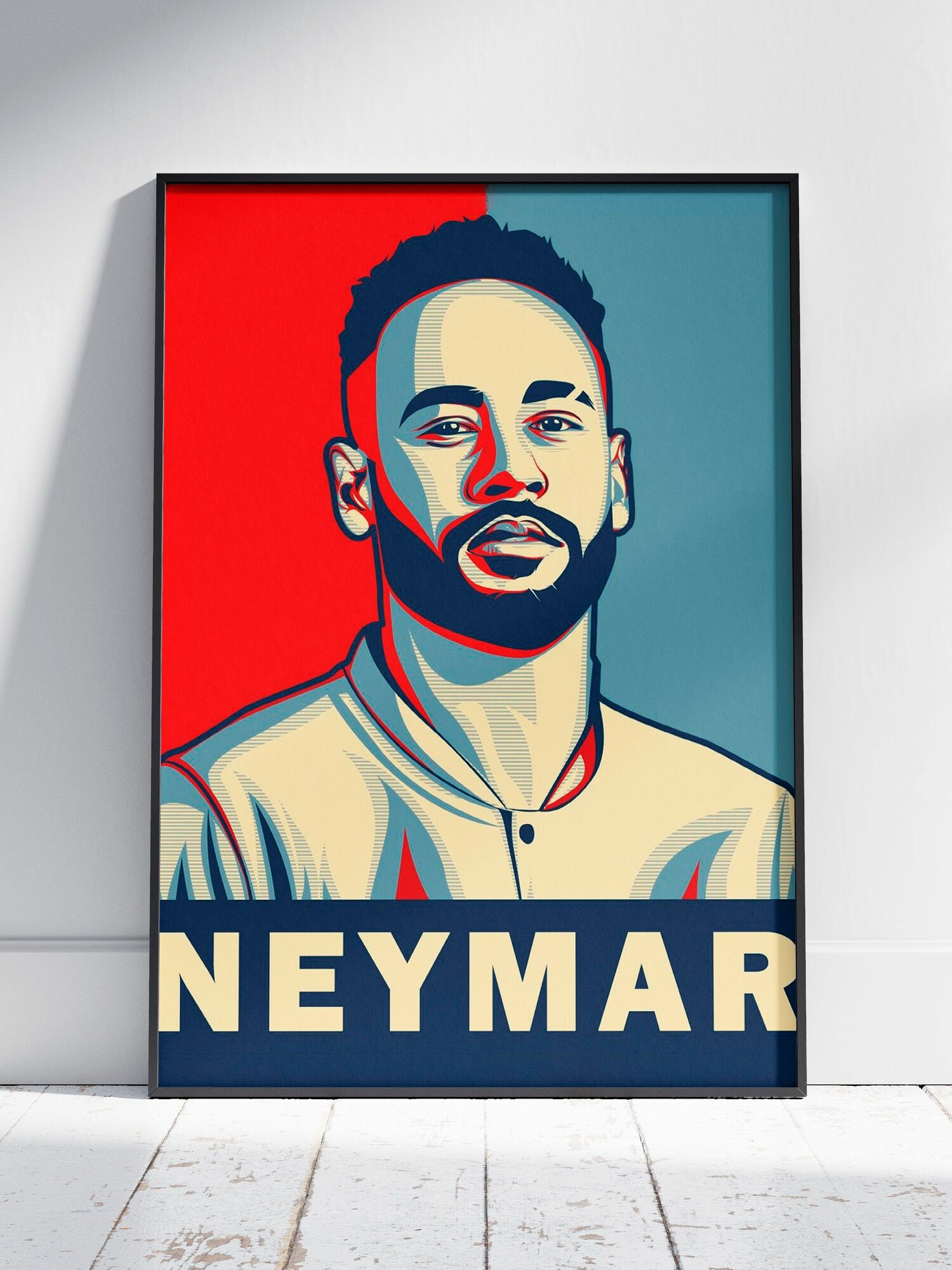 Плакат на стену для интерьера Барселона (Неймар - Neymar 5) - Постер по спорту и физической активности формата A3 (30x42 см)