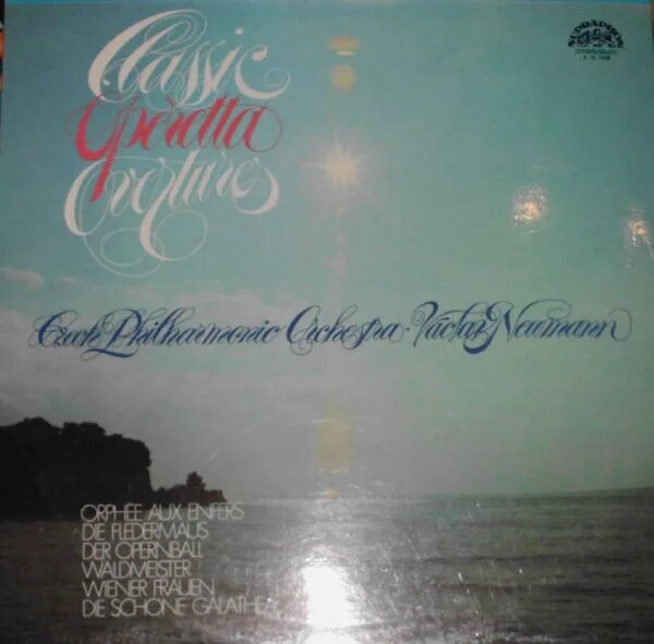 Чешская филармония, Вацлав Нойман - Classic Operetta Overtures EX