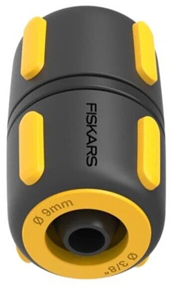 Муфта Fiskars SoftGrip 1027063, ремонтная, для шланга, 3/8", 9 мм