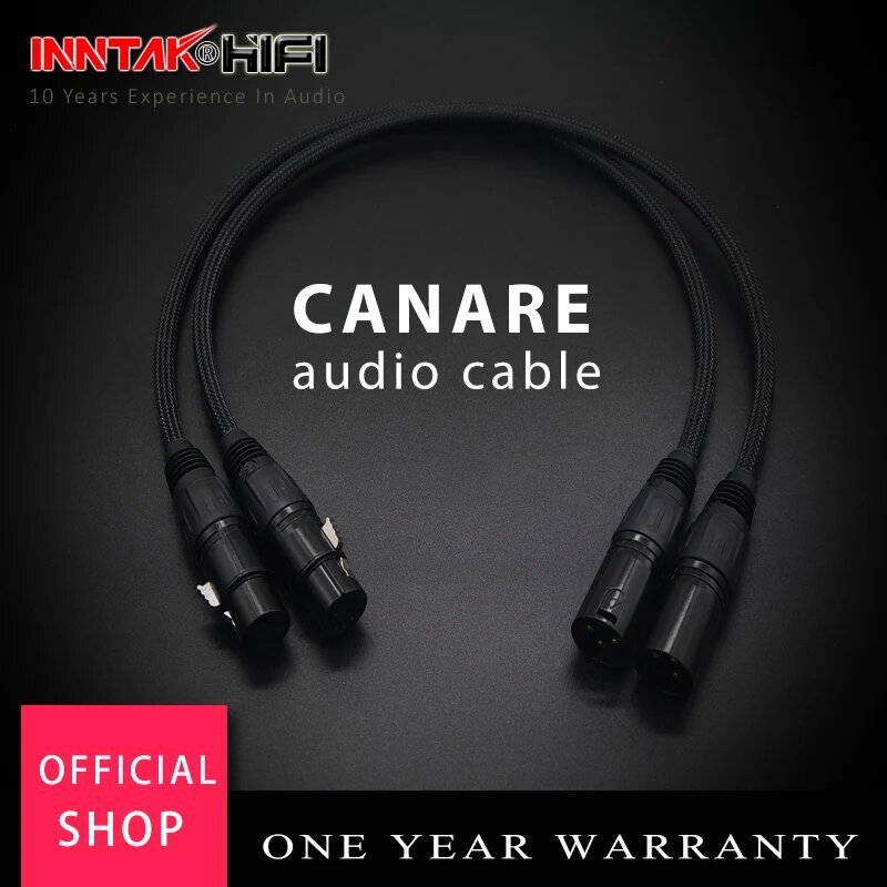 Аудиокабель Canare XLR-XLR 0.5м INNTAKHIFI