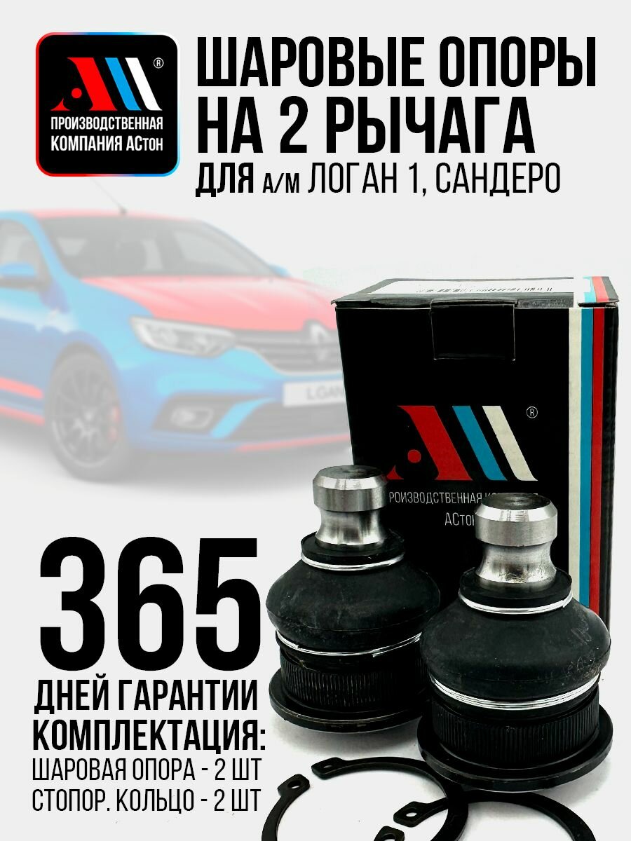 Шаровые опоры для а/м Логан, Сандеро круг. прот 6001550909 2 шт АС