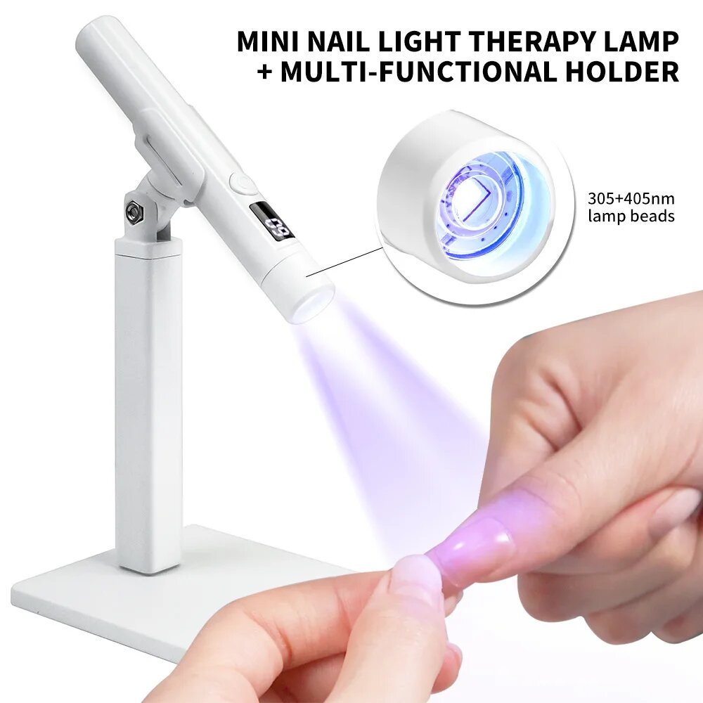 Мини УФ лампа для ногтей SURKER, White