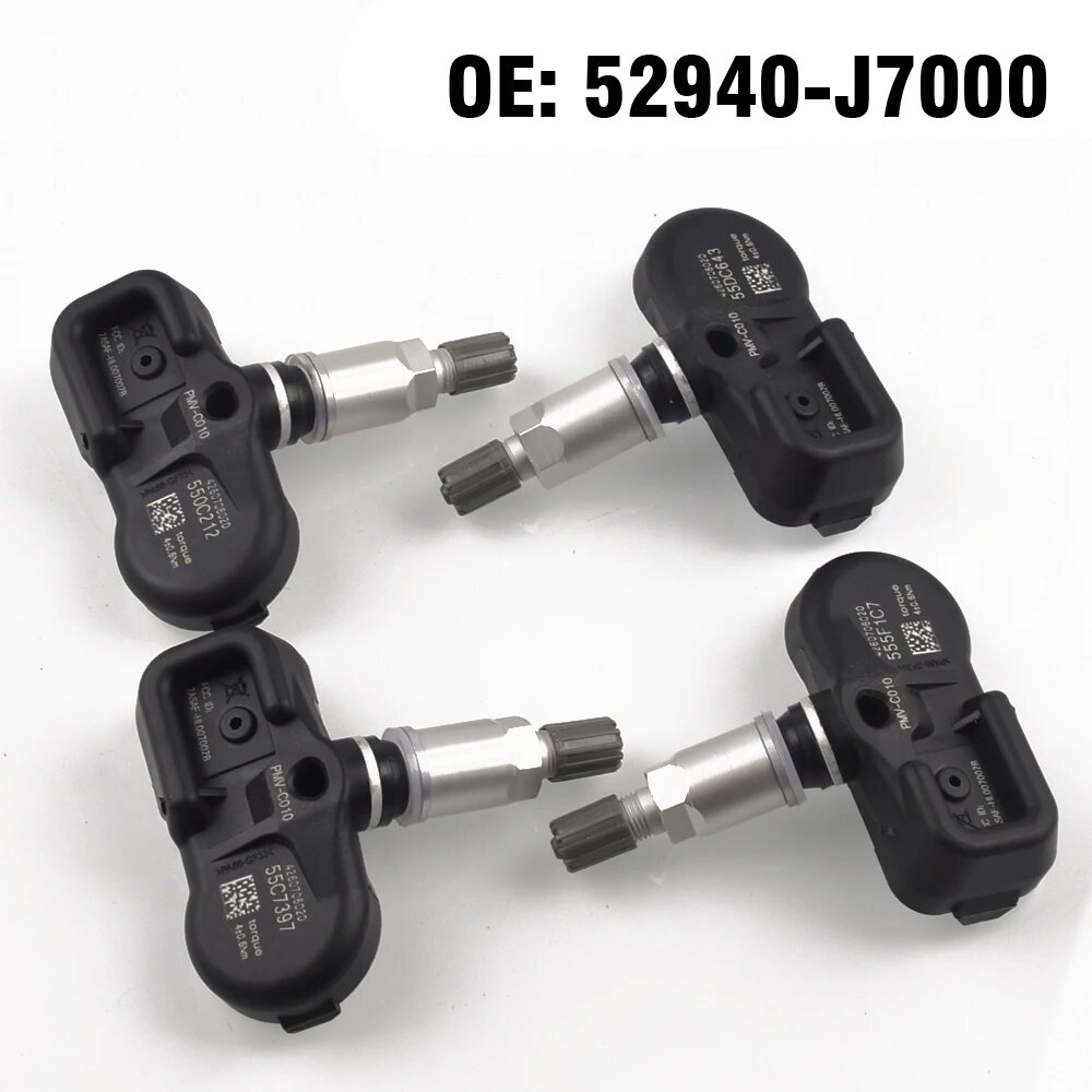 Датчик давления в шинах 4 шт, TPMS 433 МГц 52940J7000 для Kia Ceed CD 2018 2019 2020, автостайлинг