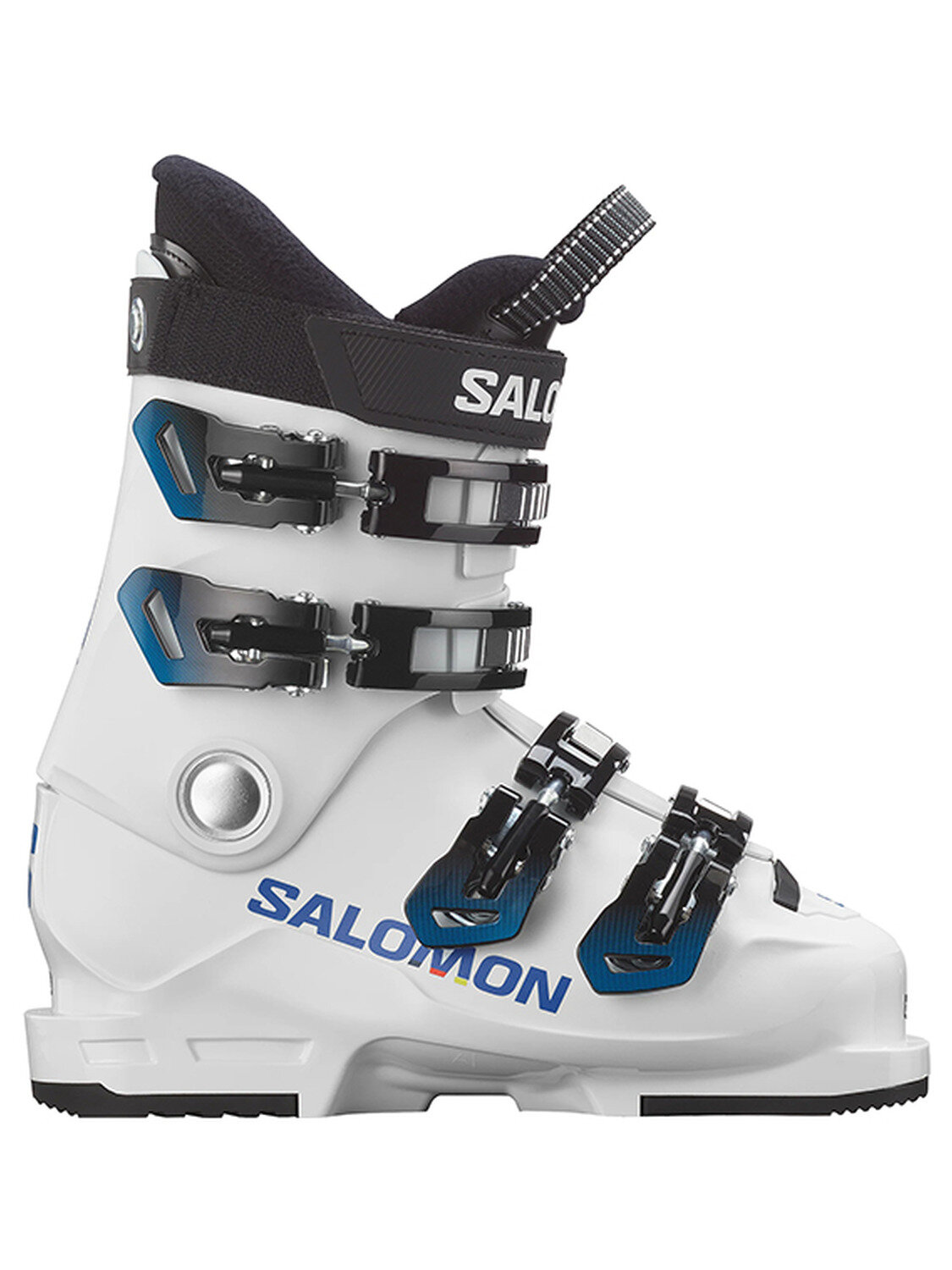 Горнолыжные ботинки Salomon S/Race 60T L White/Process Blue 25/26 , для детей , белый