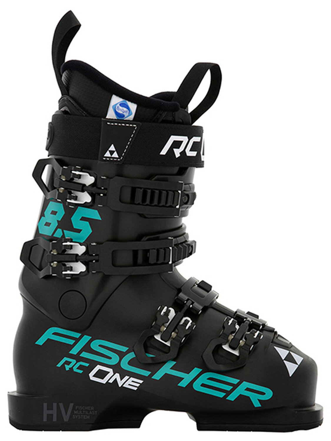 Горнолыжные ботинки Fischer RC One 8.5 Celeste Black 24/25 , для женщин , черный