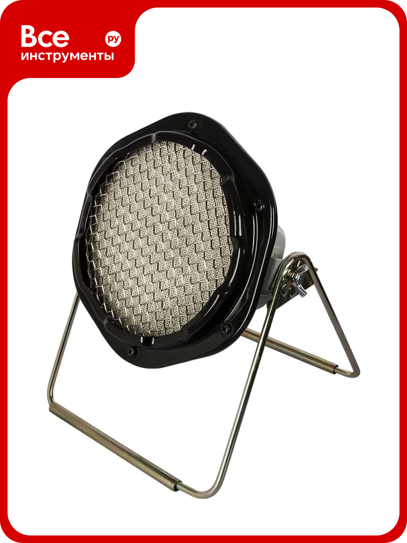 Газовый инфракрасный обогреватель QUATTRO ELEMENTI QE-3300Gi 3300 Вт с редуктором, шланг в комплекте 799-772