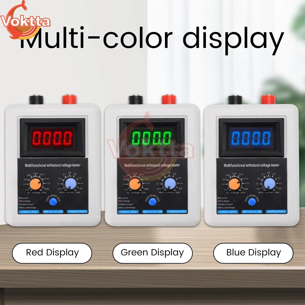 Мультиметр сstand voltage tester, red Display — фото 1