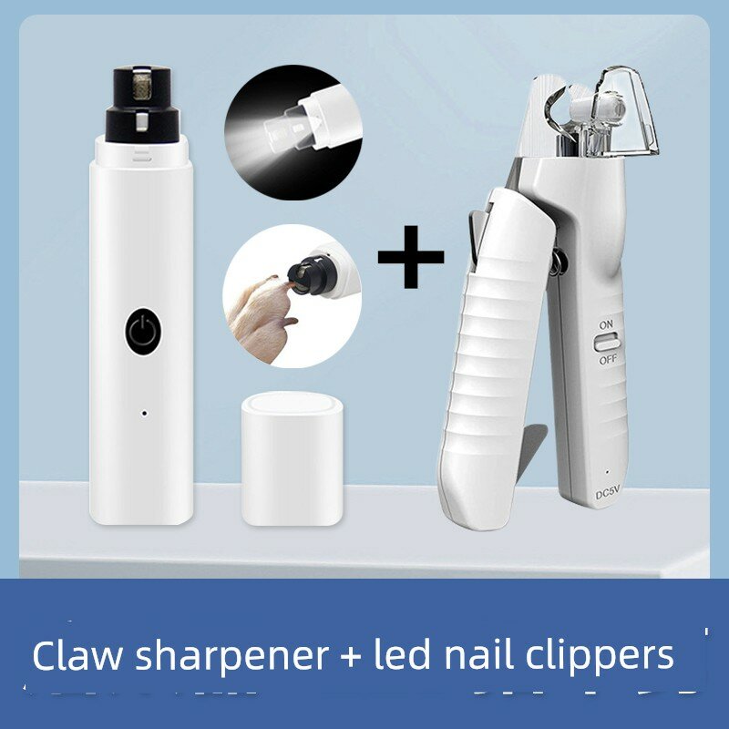 Электрическая машинка для стрижки когтей для бордер-колли, полировочная доска для когтей, шлифовальная машинка для